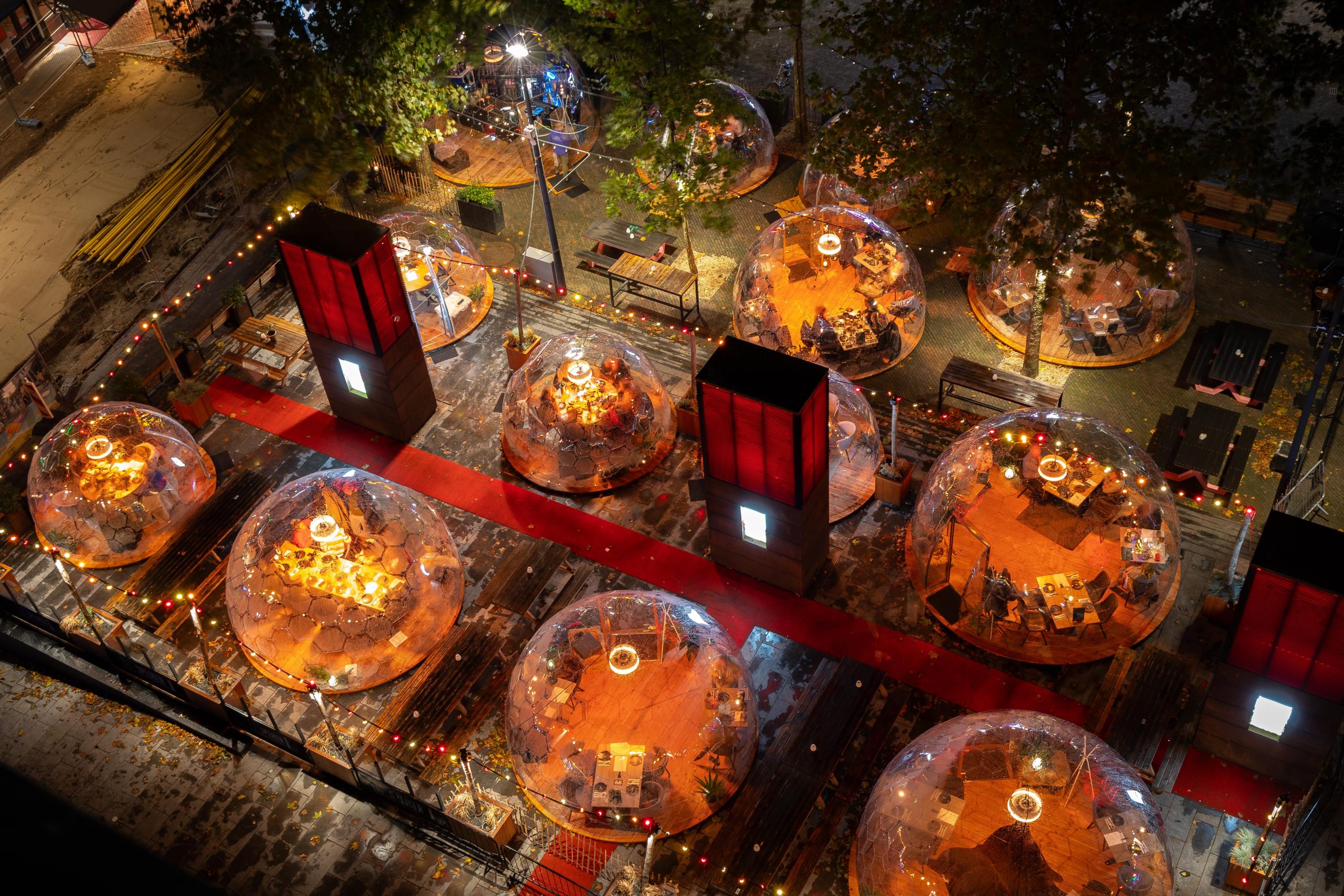 Discover the heat at The Dinner Domes Eindhoven | Sit & Heat